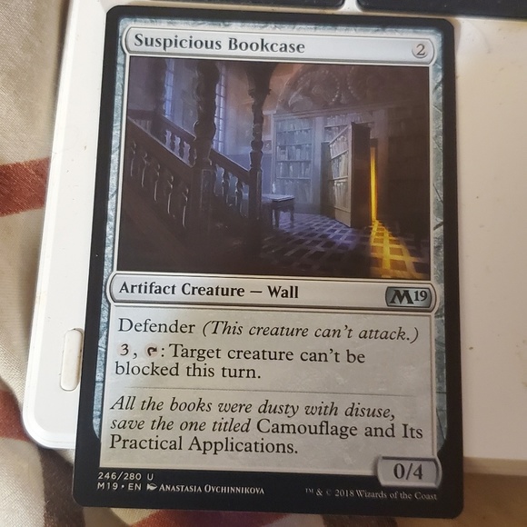 Other | Suspicious Bookcase Magic Card | Poshmark